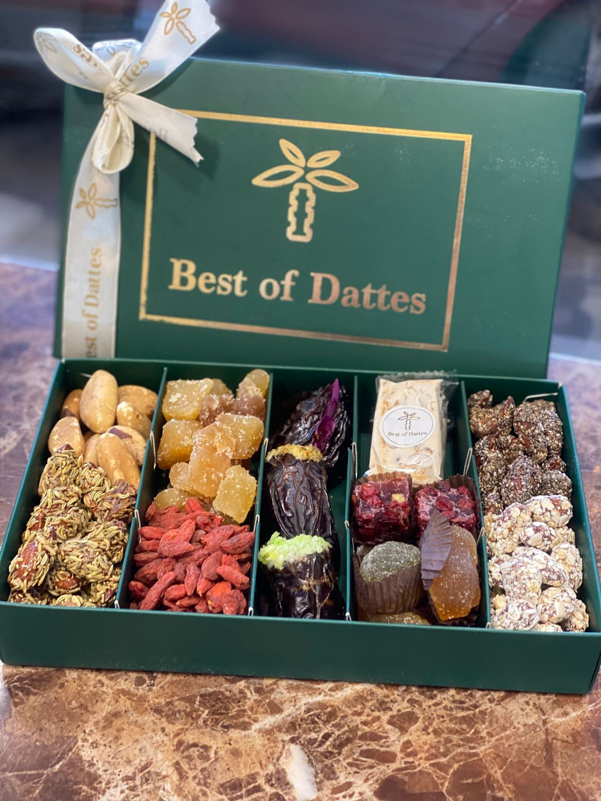 Box Healthy Dattes et Fakia varié 500gr - plaisir intense - Best of Dattes